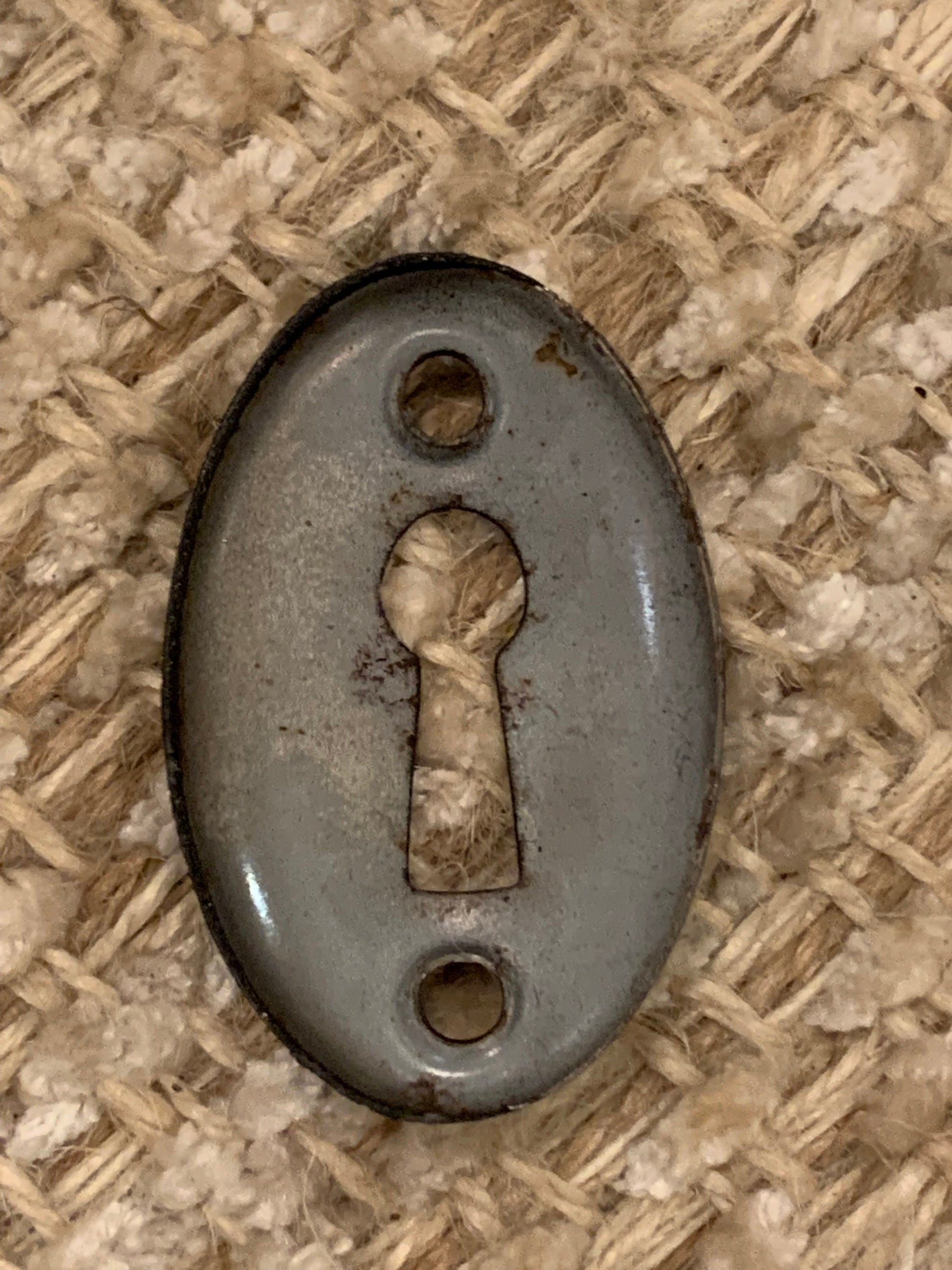 Antique Key Hole Cover Escutcheon – Heidi's Rusty Relics